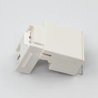 China UTP Toolless Cat5e Keystone Jack 8P8C 90 Degree RJ45 Female Punch Down 128 Type for sale