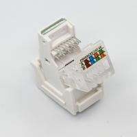 China CAT5E 8p8c UTP Keystone Jack 90 Degree Rj45 Connector for sale