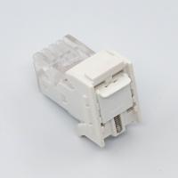 China CAT5E 8p8c UTP Keystone Jack 90 Degree Rj45 Connector for sale