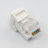 China CAT5E 8p8c UTP Keystone Jack 90 Degree Rj45 Connector for sale