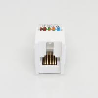 China Toolless 8p8c Cat5e Punch Down Jack Rj45 Keystone UTP 128 Type for sale