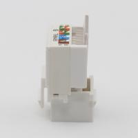 China Cat5e UTP Rj45 Toolless Keystone Jack ABS 8p8c Ethernet for sale