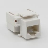 China Cat5e UTP Rj45 Toolless Keystone Jack ABS 8p8c Ethernet for sale