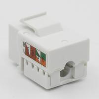 China RJ45 UTP Cat5e 8P8C 90 Degree Keystone Jack TM-8009 for sale