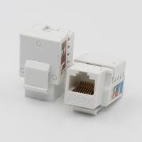 China RJ45 UTP Cat5e 8P8C 90 Degree Keystone Jack TM-8009 for sale