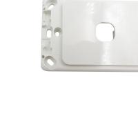 China Australia 1 Port Rj45 Keystone Jack Faceplate , Rj11 Network Face Plate for sale