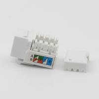 China RJ45 UTP Cat6 8P8C 90 Degree Keystone Jack TM-8009 for sale