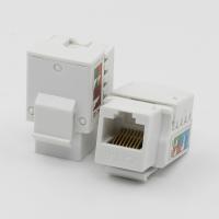 China RJ45 UTP Cat6 8P8C 90 Degree Keystone Jack TM-8009 for sale