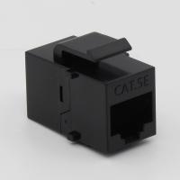 China RJ45 Inline Coupler UTP 8P8C 180 Degree Ethernet Connector Cat5e for sale