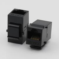 China RJ45 Inline Coupler UTP 8P8C 180 Degree Ethernet Connector Cat5e for sale