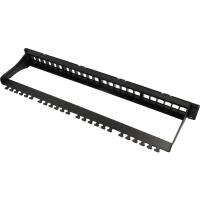 China 19 Inch 1U 24 Port Blank Keystone Patch Panel for Cat6 Cat5E Cat6A UTP for sale