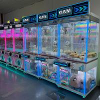 China 250W Commercial Claw Machine 220V Arcade Game with 80x92x220cm Dimensions for Entertainment Venues for sale