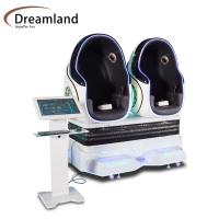 China Dreamland Double Players VR Egg Chair 9D Simulator with Dual-Seat Configuration for Immersive Virtual Reality Experience for sale