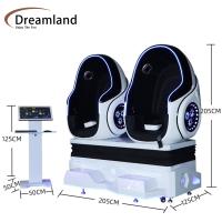 China Dreamland Double Players VR Egg Chair 9D Simulator with Dual-Seat Configuration for Immersive Virtual Reality Experience for sale