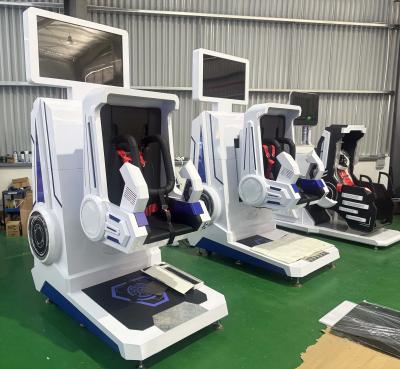 China Dreamland 9D VR 360 Simulator 4K Resolution 220V Electric Motion Chair for Theme Parks for sale