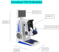 China Dreamland 9D VR 360 Simulator 4K Resolution 220V Electric Motion Chair for Theme Parks for sale