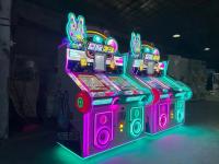 China Double Player Pinball Arcade Machine 120x80x180cm Coin Operated 220V/60W with Ticket Redemption System for sale