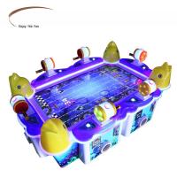 China 47-Inch 6-Player Fish Table Game Machine with 100W Power and 210kg Weight for Arcade Centers for sale