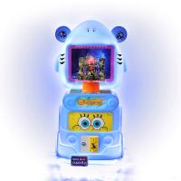 China Colorful Shark Coin Pusher Arcade Machine for Kids - 58×63×117CM Size, 35KG Weight with 110V/220V/230V Voltage for sale