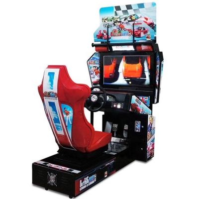 China 32 Inch LCD Racing Arcade Machine - 250W Power, 200kg Weight with Network Connectivity for Game Centers for sale