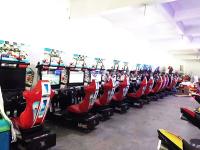 China 32 Inch LCD Racing Arcade Machine - 250W Power, 200kg Weight with Network Connectivity for Game Centers for sale