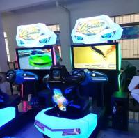 China 42LCD Dynamic Car Racing Game Machine with 42-inch HD Screen, 400W Power, and Multiplayer Support for Commercial Arcades for sale