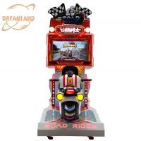 China Dreamland Children's Motorcycle Arcade Machine 42-inch Display 80kg Coin-Operated Racing Game for sale