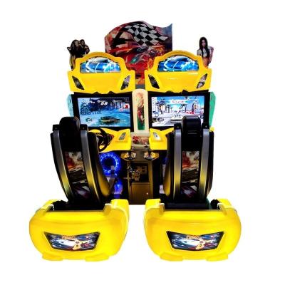 China 400W Coin Operated Racing Arcade Machine with 32-Inch HD LCD Display for Amusement Parks for sale