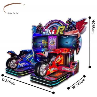 China Speed R 2-Player Motorcycle Racing Arcade Machine with 42-inch HD Display and 400W Power for sale