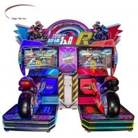 China Speed R 2-Player Motorcycle Racing Arcade Machine with 42-inch HD Display and 400W Power for sale