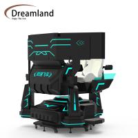 China Dreamland DL-CR02 3DOF Car Racing Simulator - 150W Power, 32×3 Inch Display, Metal Construction for sale