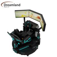 China Dreamland 150W Car Racing Game Machine with 3DOF Motion Simulator 180x185x200cm Metal Arcade for sale