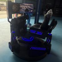 China Dreamland 150W Car Racing Game Machine with 3DOF Motion Simulator 180x185x200cm Metal Arcade for sale