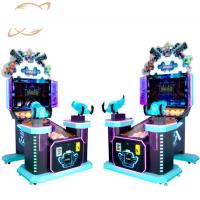 China 32-Inch HD Children Gun Emperor Shooting Arcade Machine 400W with 123×117×199cm Dimensions for sale