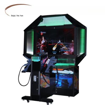 China Ghost SWAT Arcade Shooting Machine 55 Inch Display Coin Operated Zombie Game 200kg Weight for sale
