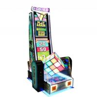 China Magic Cube World Rolling Game Machine 1200×1010×2475mm 400W Single Player Ticket Redemption Arcade for sale