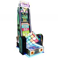 China Magic Cube World Rolling Game Machine 1200×1010×2475mm 400W Single Player Ticket Redemption Arcade for sale