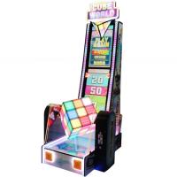 China Magic Cube World Rolling Game Machine 1200×1010×2475mm 400W Single Player Ticket Redemption Arcade for sale