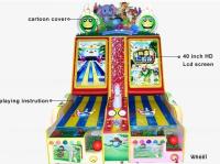 China 400W Coin Operated Bowling Arcade Game Machine with 42