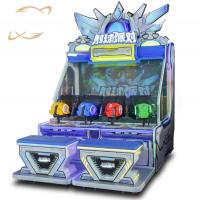 China 100W 4-Player Ball Shoot Arcade Machine with 6 Game Levels - 1800x2650x2700mm Dimensions for sale