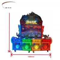China 4 Players Ice Frame Battle Arcade Machine 96x155x245cm 120W Ticket Redemption Game for sale