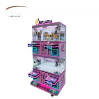 China Colorful Park Single Person Claw Crane Vending Machine 60kg CE Certified Toy Doll Prize Machine for sale