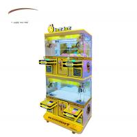 China Colorful Park Single Person Claw Crane Vending Machine 60kg CE Certified Toy Doll Prize Machine for sale