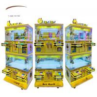 China Colorful Park Single Person Claw Crane Vending Machine 60kg CE Certified Toy Doll Prize Machine for sale