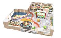 China Dreamland Soft Playground - 400W CE Certified Commercial Indoor Play Equipment with Customizable Dimensions for sale