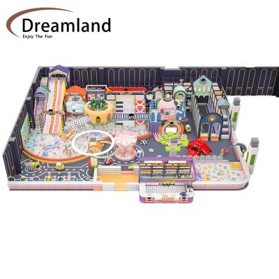 China Dreamland Soft Playground Indoor Play Equipment 400W Power CE Certified Customizable Design for sale