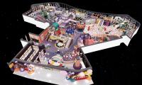 China Dreamland Soft Playground Indoor Play Equipment 400W Power CE Certified Customizable Design for sale