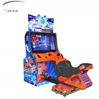 China Indoor Arcade Motorbike Simulator Snocross Racing Game 400W Power 150kg Weight for sale