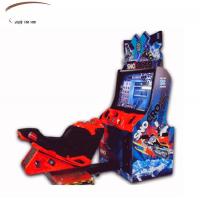 China 400W Motorcycle Racing Simulator Arcade Machine with CE Certification - 2010x1150x2100mm Size 150kg Weight for sale