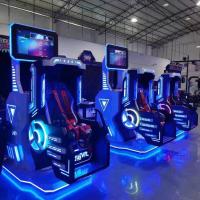 China Dreamland 360 VR Simulator Chair 200x91x260cm 9D Fishing Game Machine with 19/21/42 Touch Screen for sale